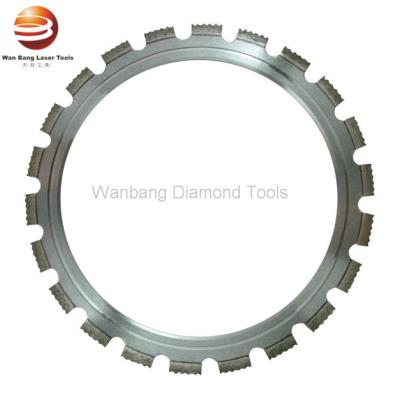 China ISO9001 14 Inch 20 Inch Arix Segments Diamond Ring Saw Blade for sale