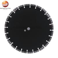 China 350mm Laser Welded Asphalt Cutting Blades With Protective Segment for sale