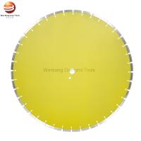 China 600mm Laser Welded Diamond Blade For Concrete Cutting for sale