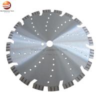 China Laser Welded Hard Masonry Diamond Cutting Blade 450mm for sale