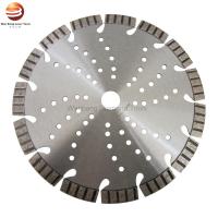 China Laser Welded Reinforced Concrete Cutting Blade 230mm For Dry Cut for sale