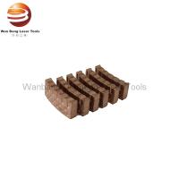 China Silver Brazing Retipping Diamond Segment For Core Drill Bit for sale