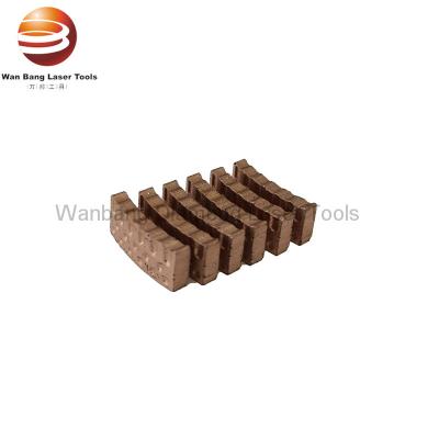 China Silver Brazing Retipping Diamond Segment For Core Drill Bit for sale