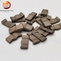 China Thickness 3.5mm Retipping Brazing Diamond Segment For Core Drill for sale