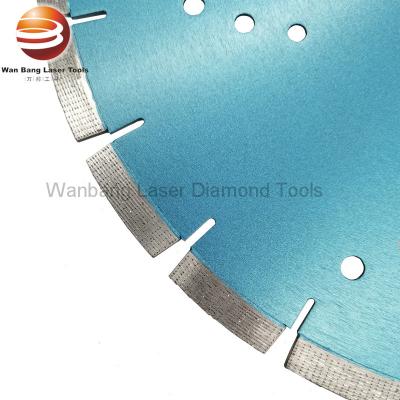 China Array Pattern Segment Reinforced Concrete Saw Blade Handheld 12 Inch 14in 16inch for sale