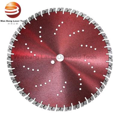 China Laser Welded V Turbo Segments Diamond Cutting Disc 230mm / 350mm for sale