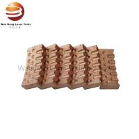 China Wave Edge Diamond Core Drill Segment For High Frequency Welding And Retipping for sale