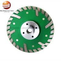 China 125mm 5 inch Sintered Continuous Turbo Diamond Cutting Disc for Granite Marble Tiles for sale