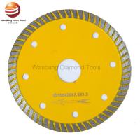 China Hot Pressed Sintered Circular Diamond Saw Blade 105mm for sale