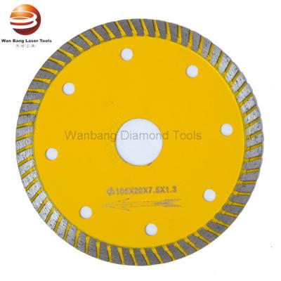 China Hot Pressed Sintered Circular Diamond Saw Blade 105mm for sale
