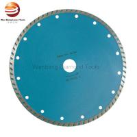 China 230mm Continuous Turbo Hot Pressed Sintered Diamond Saw Blades for sale