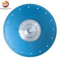 China 230mm Hot Pressed Sintered Continuous Turbo Saw Blade With Flange for sale