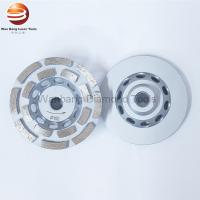 China 105mm / 4inch Double Row Segmented Diamond Grinding Cup for sale