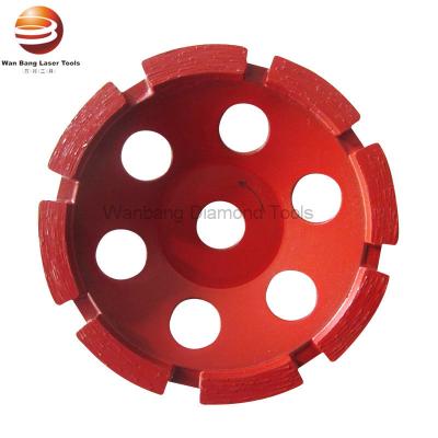 China 105mm / 4'' Single Row Segmented Diamond Grinding Cup for sale