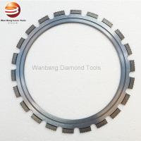 China Arix Segments Diamond Ring Saw Blade Laser Welded 14'' 350mm For Concrete for sale