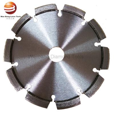 China 125mm Laser Welded Diamond Tuck Point Blade For Wall / Ground Grooving for sale