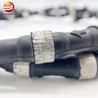 China Durable Diamond Wire Saw Rope 8.5mm 33Beads/M For Concrete Sawing for sale