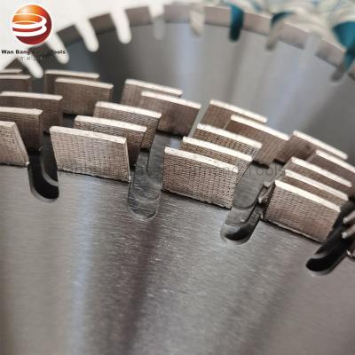 China 800mm Array Pattern Segment Diamond Wall Saw Blades For Wall Demolition for sale