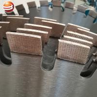 China 800mm Array Pattern Segment Diamond Wall Saw Blades For Wall Demolition for sale