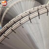 China Cured Concrete Diamond Floor Saw Blades 900mm Laser Welded for sale