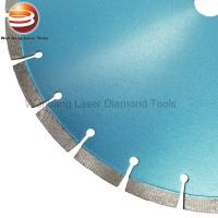China Factory Customized 350mm Even Distributed Diamond Blade With Flat Segments for General for sale