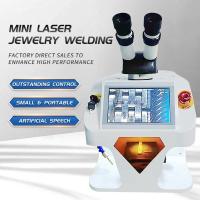 China 18K Gold Jewelry Laser Welding Machine Water Cooling Multi Function for sale