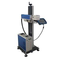 China 30W 50W Flying Laser Marking Machine Practical With Air Cooling for sale