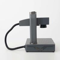 China Multipurpose Metal Mini Laser Marker , 20W 30W ABS Mini Fiber Laser Engraver for sale