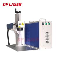 China Portable Jewelry Fiber Laser Marking Machine Split Type 20W 30W for sale