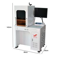 China Jewelry Fiber Marking Laser Machine , Multifunctional Desktop Fiber Laser Engraver for sale