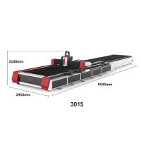 China 50HZ 380V CNC Laser Cutter For Steel , Durable Fibre Laser Metal Cutting Machine for sale