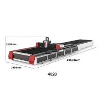 China 50HZ 380V CNC Laser Cutter For Steel , Durable Fibre Laser Metal Cutting Machine for sale