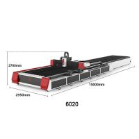 China 50HZ 380V CNC Laser Cutter For Steel , Durable Fibre Laser Metal Cutting Machine for sale