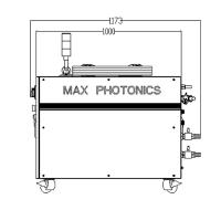 China Max Photonics MFSC-6000 6000W 6KW CW Laser Source For Metal Fiber Laser Cutting Machine for sale