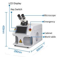 China Portable Manual Laser Jewellery Welding Machine For Platinum for sale