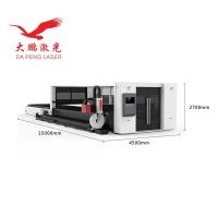 China 140m/Min Fiber Laser Cutting System , Water Cooling Metal Fiber Laser Cutter for sale