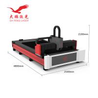 China 3KW Metal Sheet Cutting Laser Machine for sale