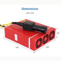 China JPT LP E-20W/30W/50W Fiber Laser Source Mopa Laser Marking Machine Parts Accessories for sale