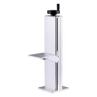 China Practical 500mm Fiber Stand Column , Aluminum Alloy Laser Marking Machine Parts for sale