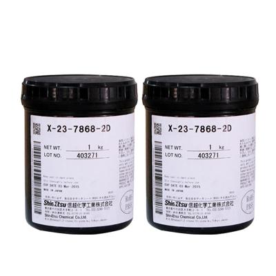 China Shin Etsu X-23-7868-2d Cpu Mpu Thermal Paste X-23-7868-2d High Thermal Conductivity Silicone Grease for sale