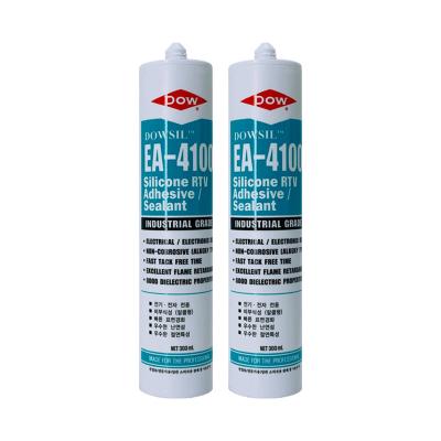 China Dowsil EA-4100 Needle-Dispensed Adhesive with Moisture Cure and 250% Elongation for Electronics Encapsulation for sale