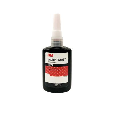 China Permanent Silicone Adhesive 3M Scotch Weld TL77 Threadlocker For Heavy Duty Fasteners for sale
