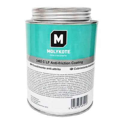 China Air Curing Dry Film Lubricant Molykote 3402 C-LF Composed Of Solid Lubricants for sale