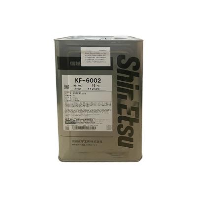 China Shin-Etsu KF-6002 Silicone Fluid with 75 mm²/s Viscosity 0.98 Relative Density and 165°C Flash Point for Industrial and Cosmetic Applications for sale