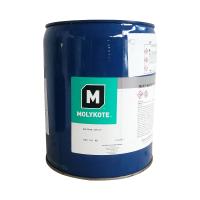 China Molykote 557 Silicone Dry Film Lubricant with Four-Ball Weld Load 1200N and Coefficient of Friction 0.07 for Melting Range 32-46°C for sale