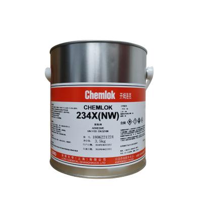 China Chemlok 234X(NW) General Purpose Rubber-to-Metal Adhesive with Non-Chlorinated Solvent and 400-1000 cps Viscosity for sale