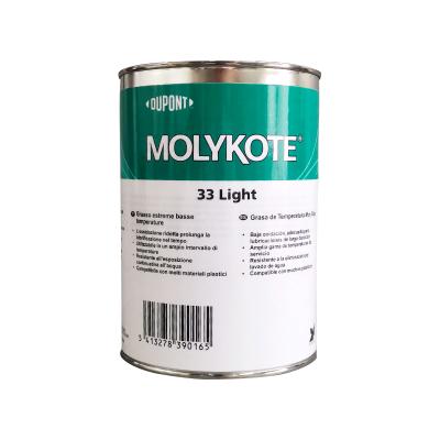 China Molykote 33 Light Low-Temperature Water Resistant High Dropping Point Grease for Roller Conveyor and Optical Equipment for sale