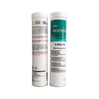 China Molykote G-0052 FM White Food-Grade EP Bearing Grease for Food and Beverage Equipment for sale