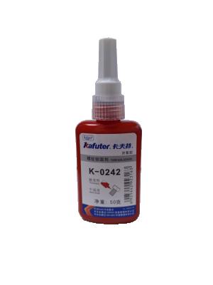 China Kafuter K-0242 Medium Strength Threadlocker for M6-M36 Threaded Fasteners with Corrosion Protection for sale