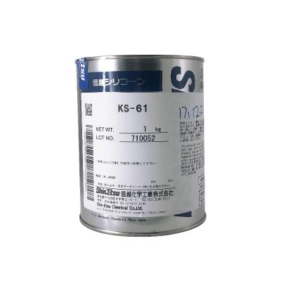 China Shin-Etsu KS-61 High Temperature Resistance Silicone Sealant with Excellent Electrical Insulation and Chemical Stability for sale